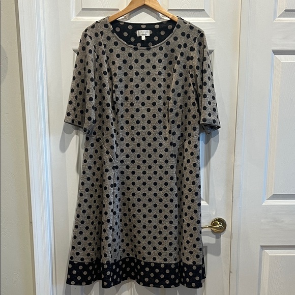 Signature by Robbie Bee | Dresses | Signature By Robbie Bee Polka Dot ...